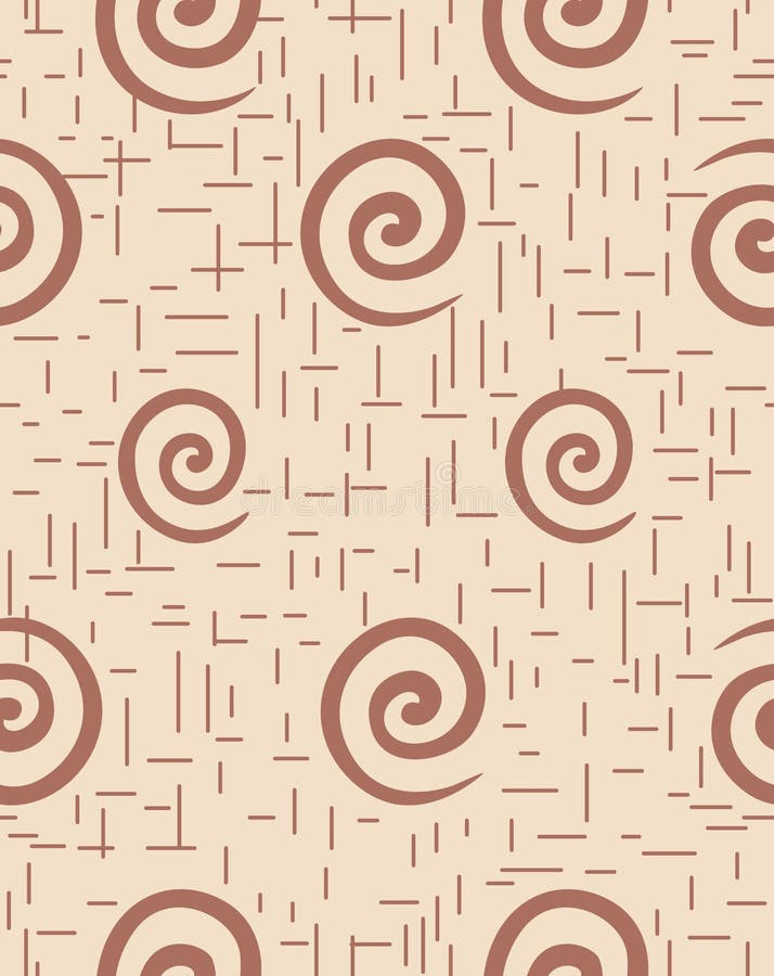 Japanese Swirl Ocean Wave Vector Seamless Pattern Stock Vector ...