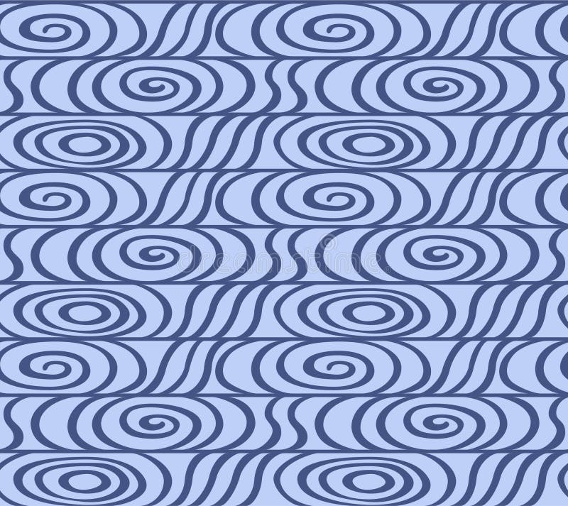 Japanese Swirl Stripe Vector Seamless Pattern Stock Vector ...