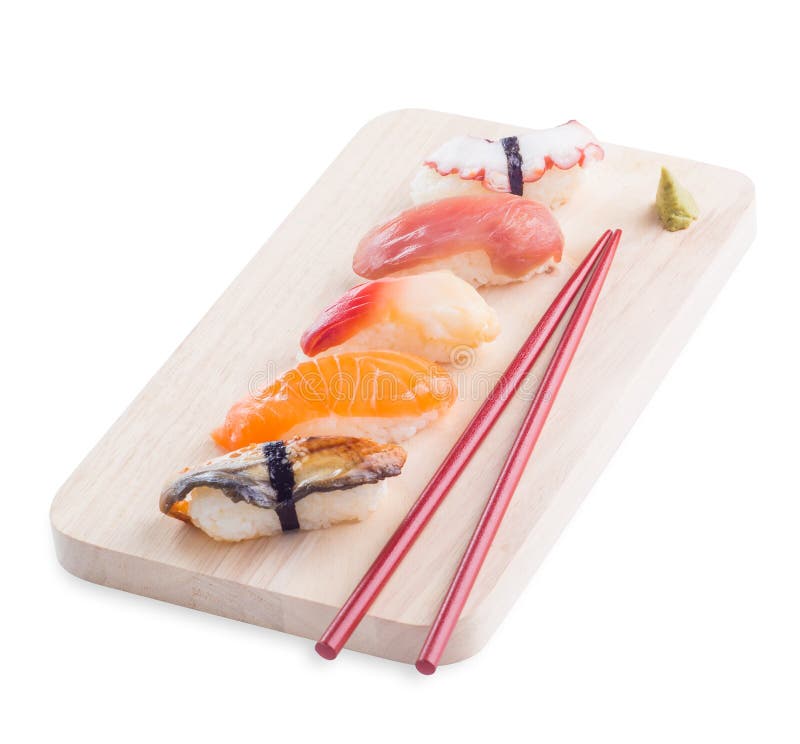 Japanese tasty sushi set stock image. Image of delicious - 51091225