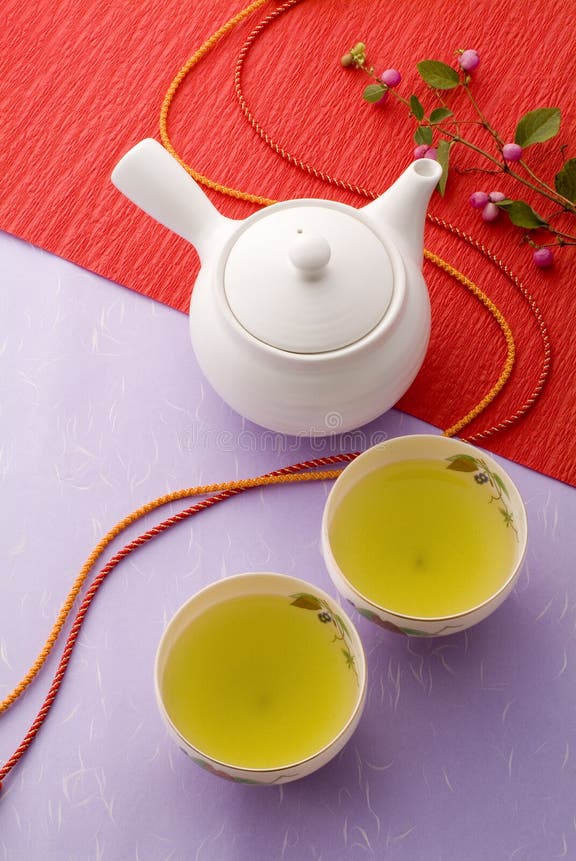 Japanese tea time stock photo. Image of relax, oriental - 24128038