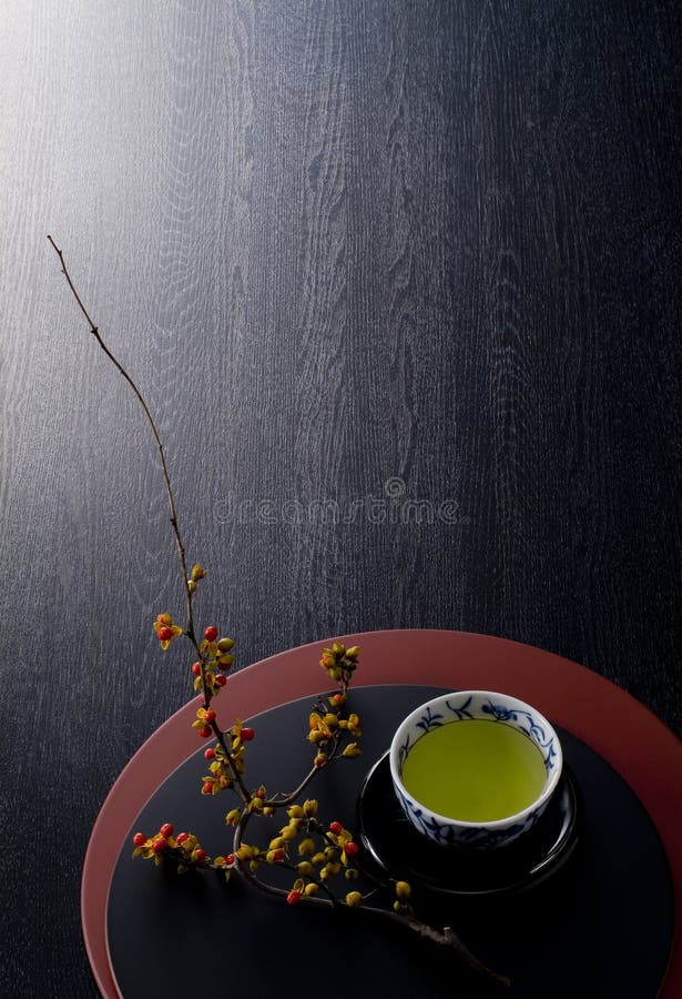Japanese tea time stock photo. Image of time, plate, peace - 24128102