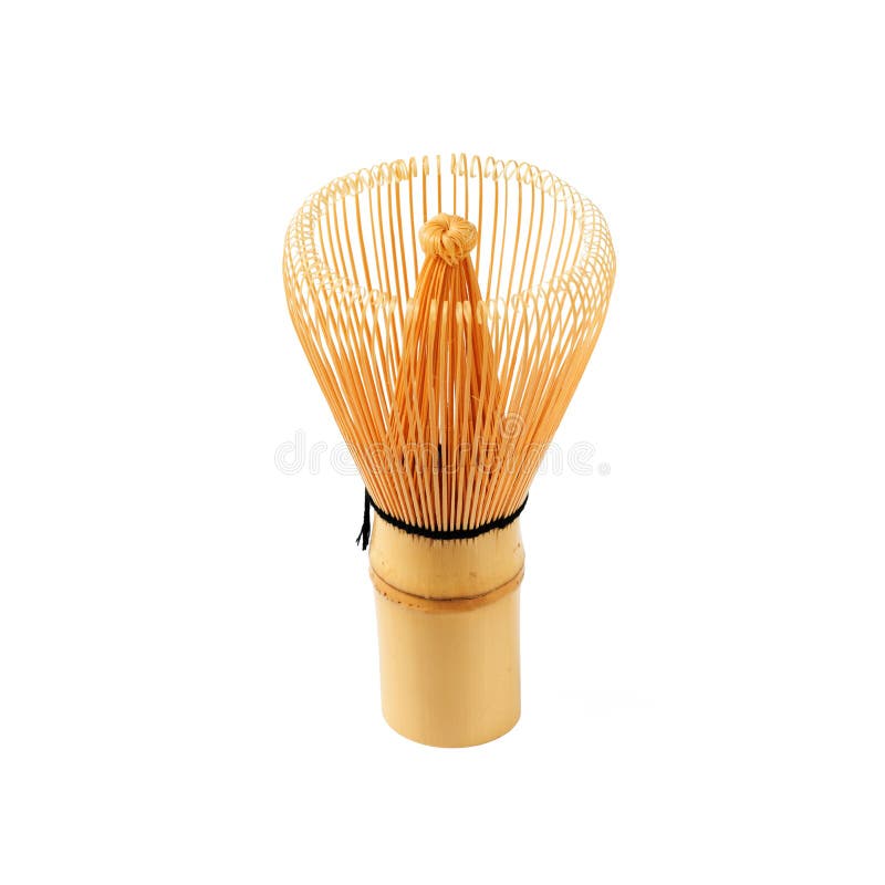 The Japanese Teaware for Matcha Isolate on White Stock Image - Image of ...