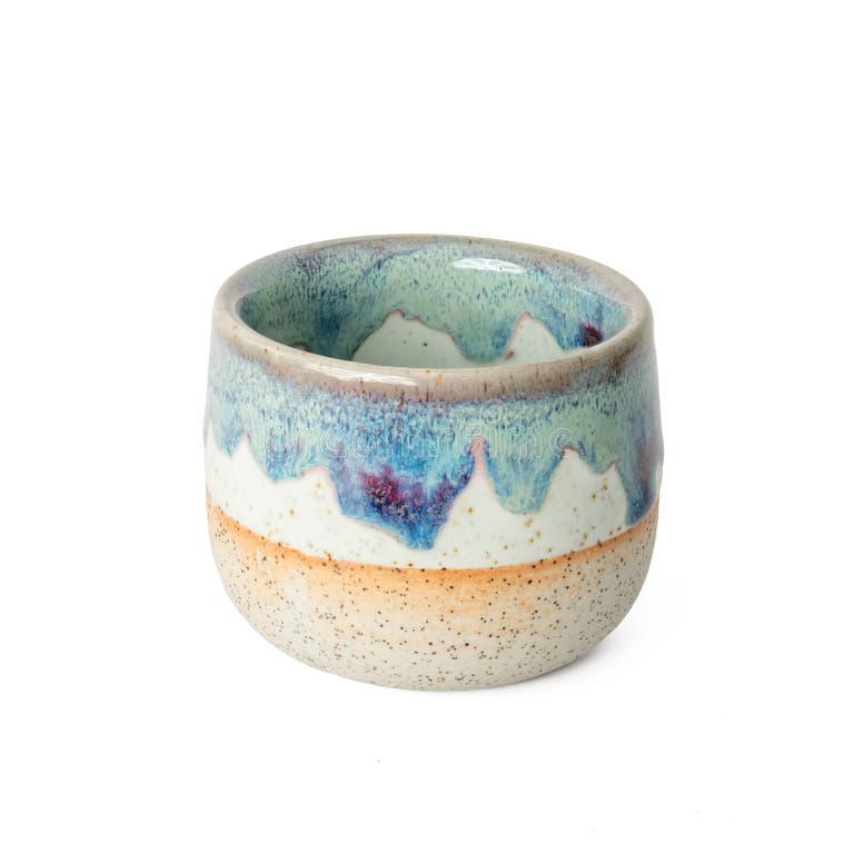 The Japanese Teaware for Matcha Isolate on White Stock Image - Image of ...