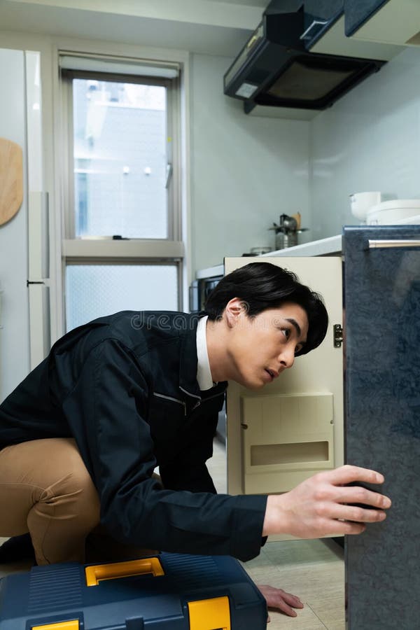 Image of a repairer stock image. Image of service, portrait - 283230217