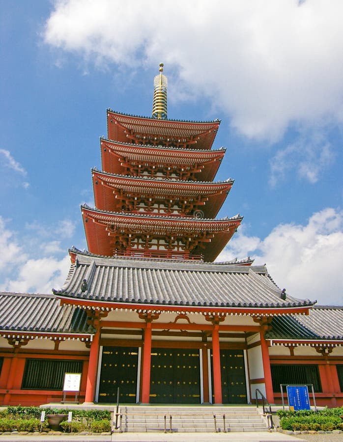 Japanese temple stock photo. Image of nippon, religious - 10914116
