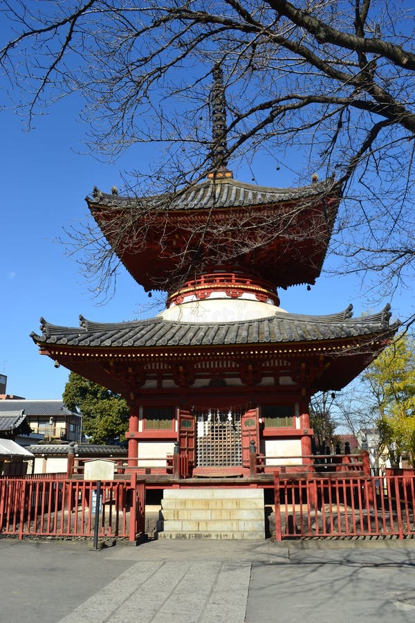 Japanese Temple stock image. Image of temple, landmark - 23975301