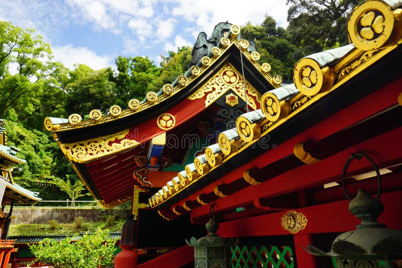 Japanese temple stock photo. Image of temple, shizuoka - 77789902