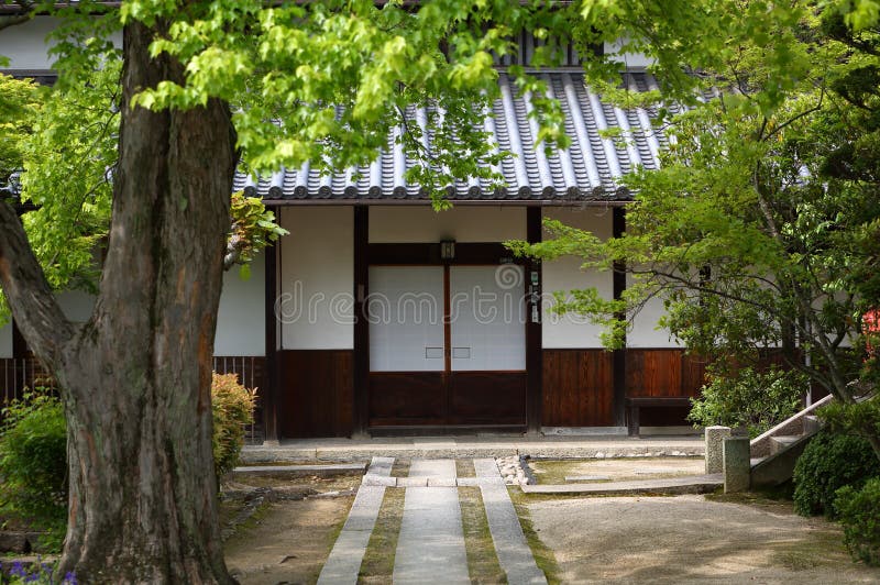 Japanese temple stock image. Image of famous, japanese - 82225497