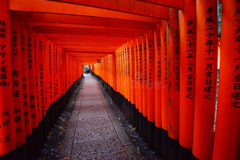 Japanese temple path stock image. Image of religion, architecture ...