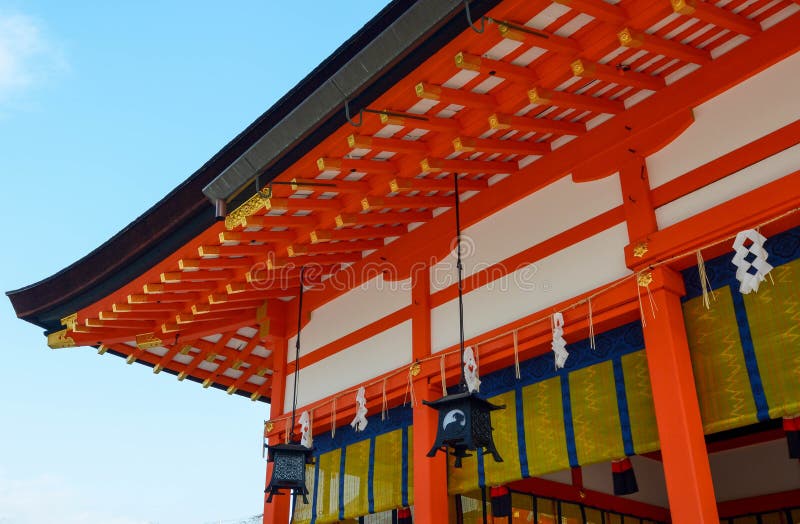 Japanese Temple Roof stock image. Image of tourist, roof - 92283751