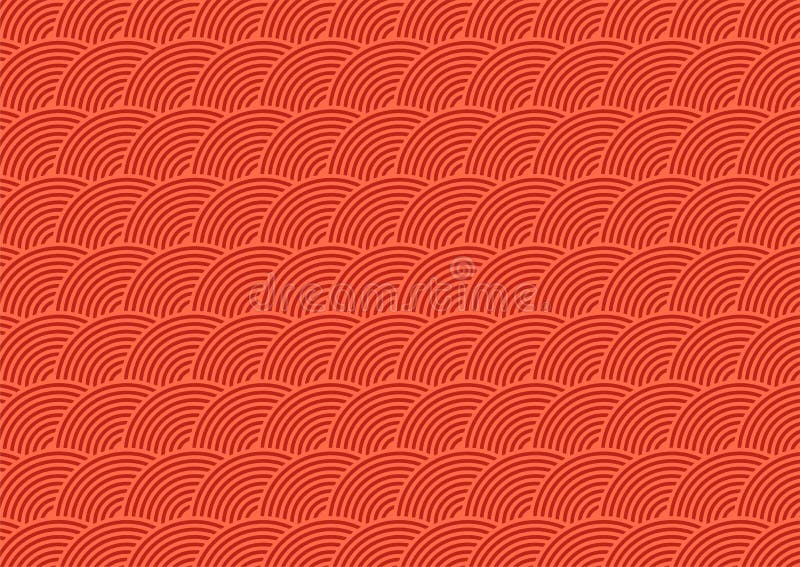 Japanese themed pattern stock vector. Illustration of scandinavian ...