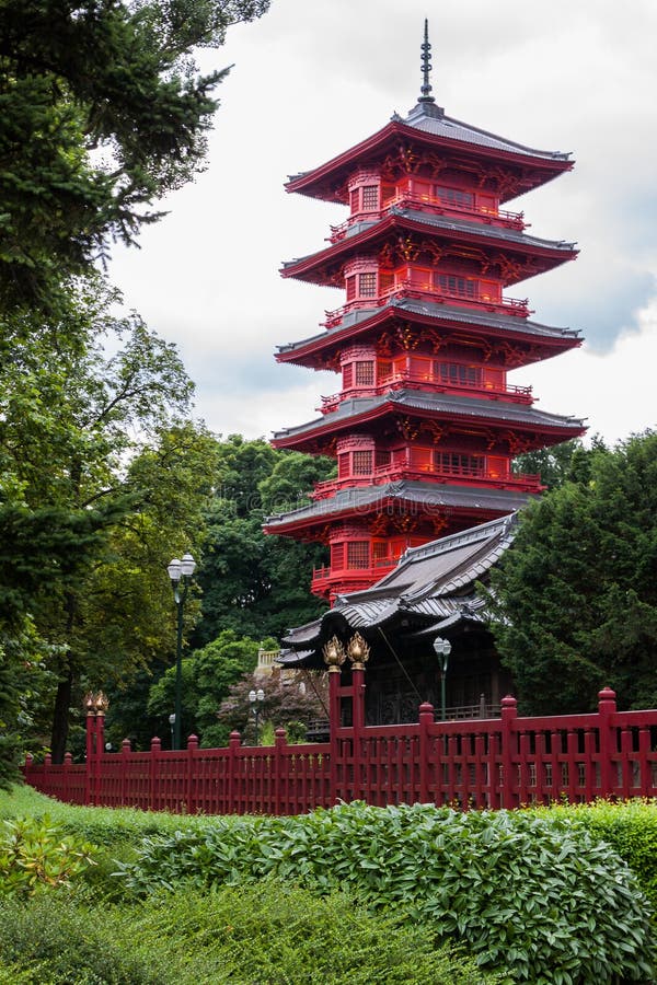 Japanese tower stock image. Image of asian, traditional - 2350469