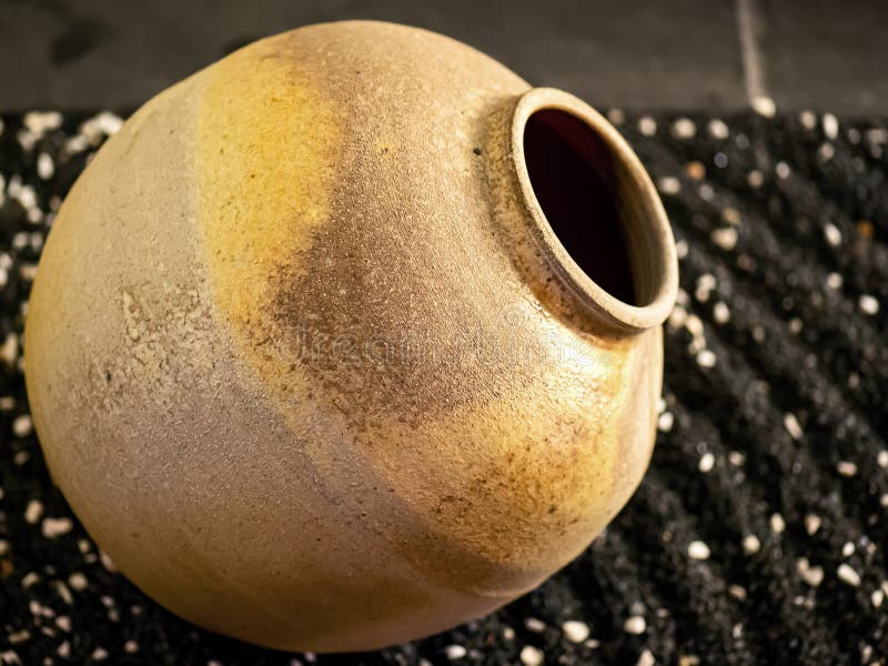 Japanese Traditional Pottery Stock Photo - Image of clay, simplicity ...