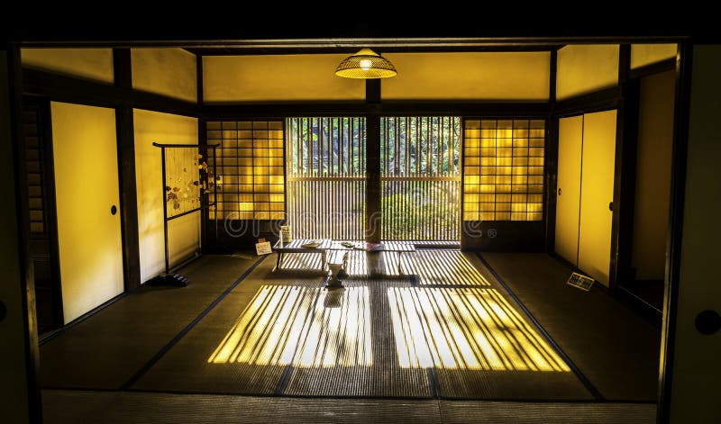 Japanese traditional room stock photo. Image of traditional - 54312510