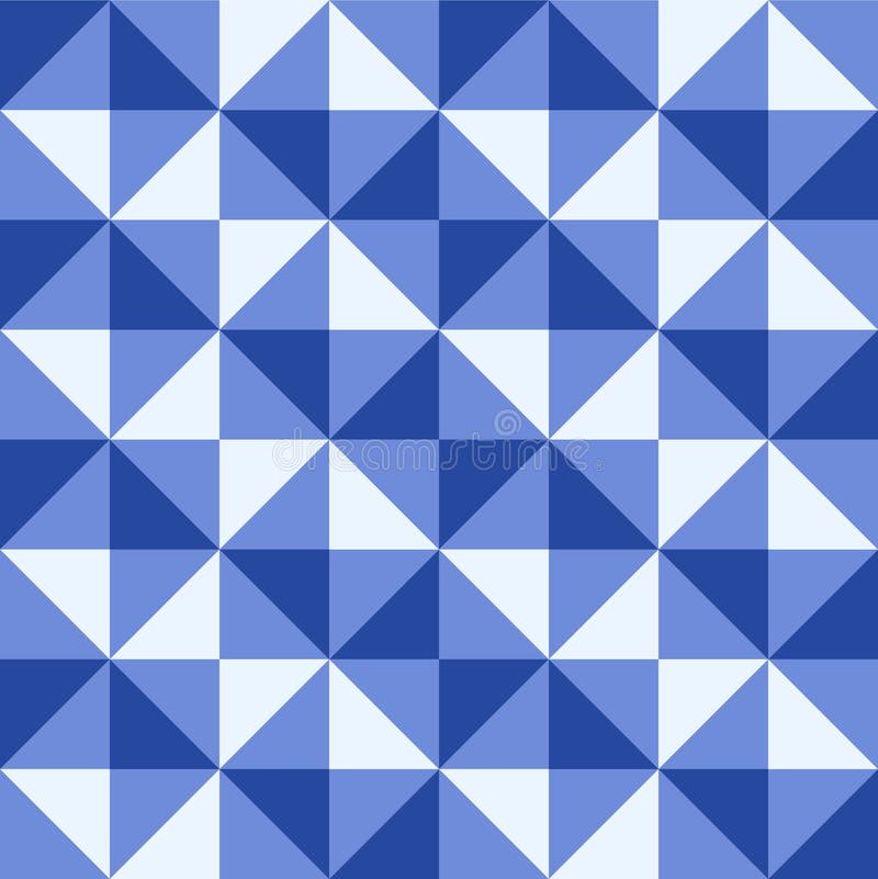 Japanese Triangle Square Checkered Vector Seamless Pattern Stock Vector ...