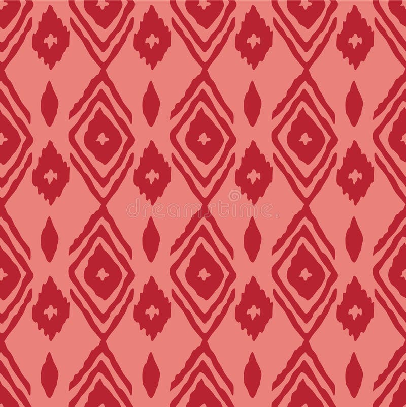 Japanese Tribal Diamond Vector Seamless Pattern Stock Vector ...