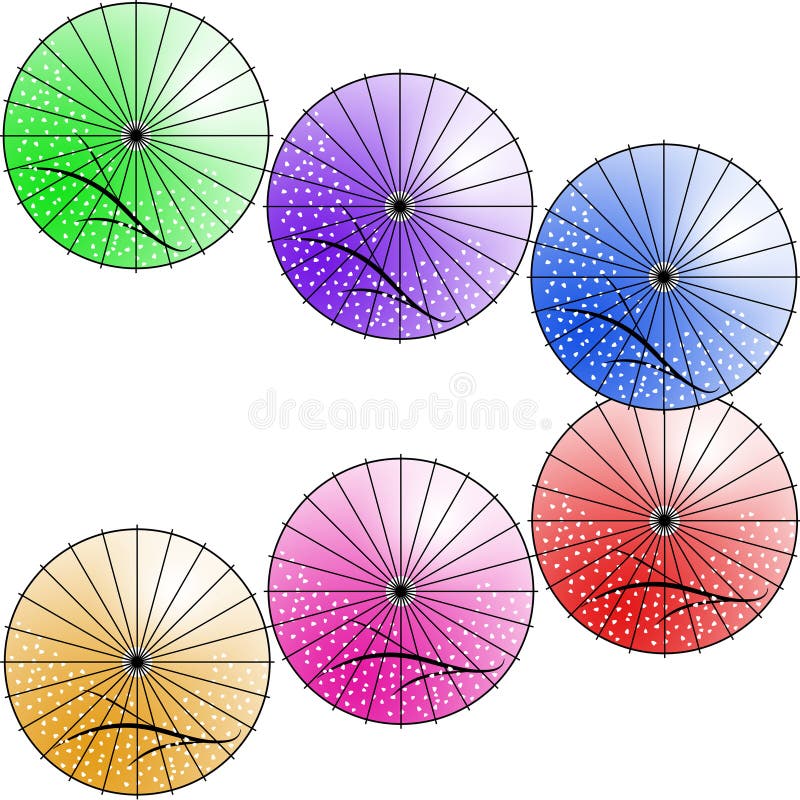 Japanese Umbrella Wallpaper Stock Illustrations – 265 Japanese Umbrella ...