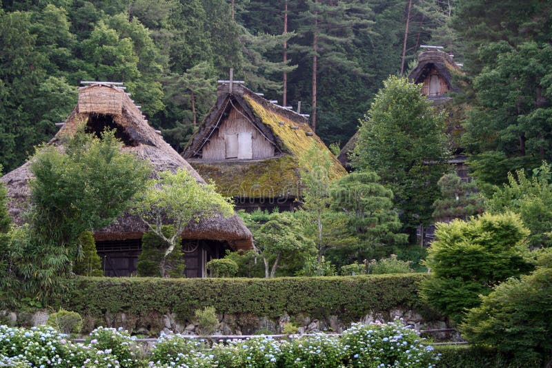Traditional houses, Japan stock image. Image of fashioned - 11677839