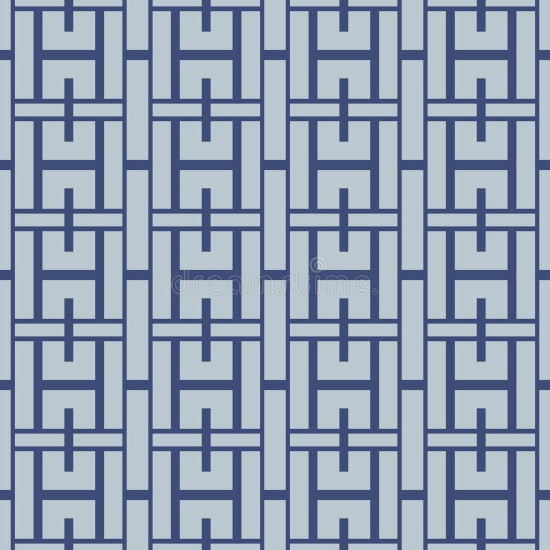 Japanese Weaving Square Vector Seamless Pattern Stock Vector ...