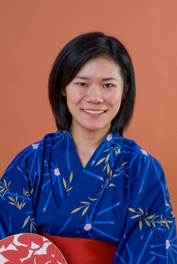 Traditional japanese woman stock image. Image of food - 4876829