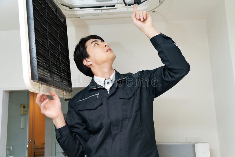 Image of a repairer stock image. Image of coat, maintenance - 283230213