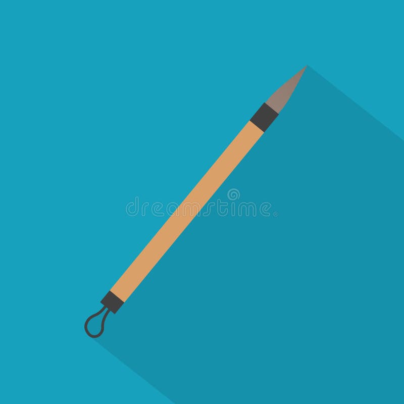 Japanese writing brush stock vector. Illustration of design - 176933352
