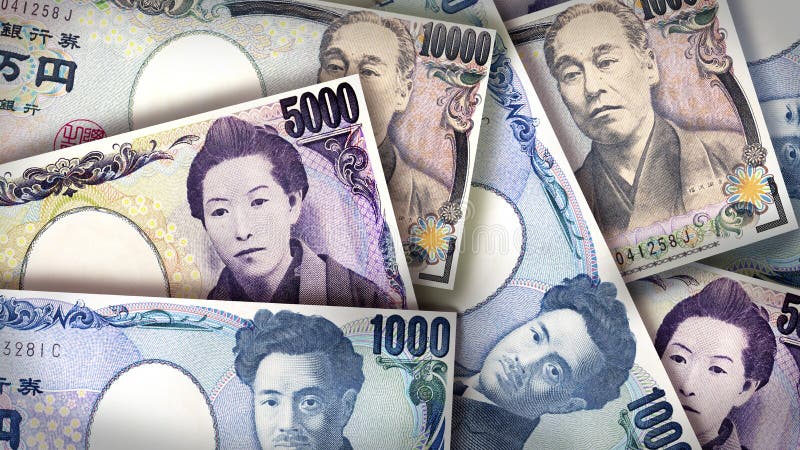 Japanese Yen Background stock image. Image of developed - 72166157