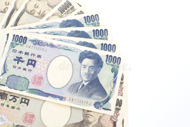 Japanese yen stock image. Image of economy, number, background - 32043719