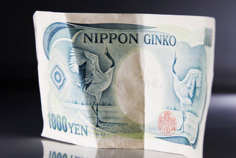 Japanese yen stock image. Image of exchange, banknotes - 158773089