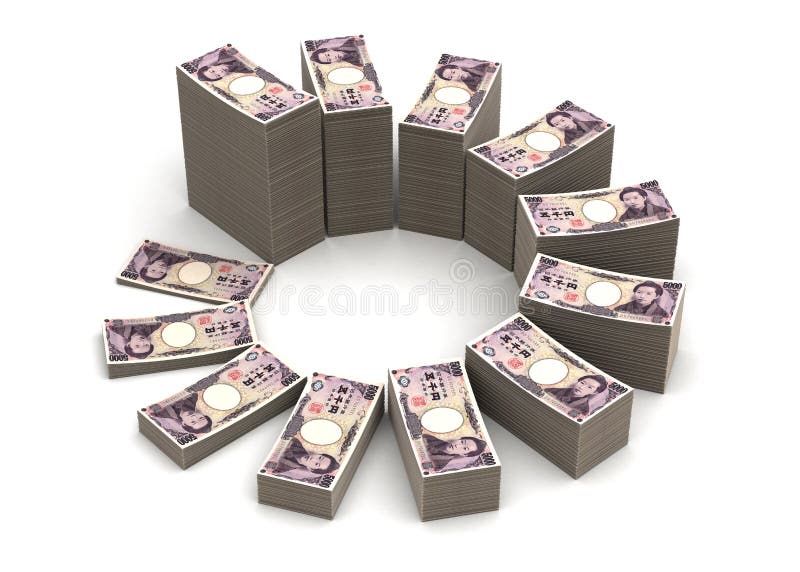 Japanese Yen Chart stock illustration. Illustration of group - 39406536