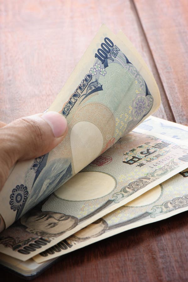 Japanese Yen stock photo. Image of exchange, bill, japanese - 65864140