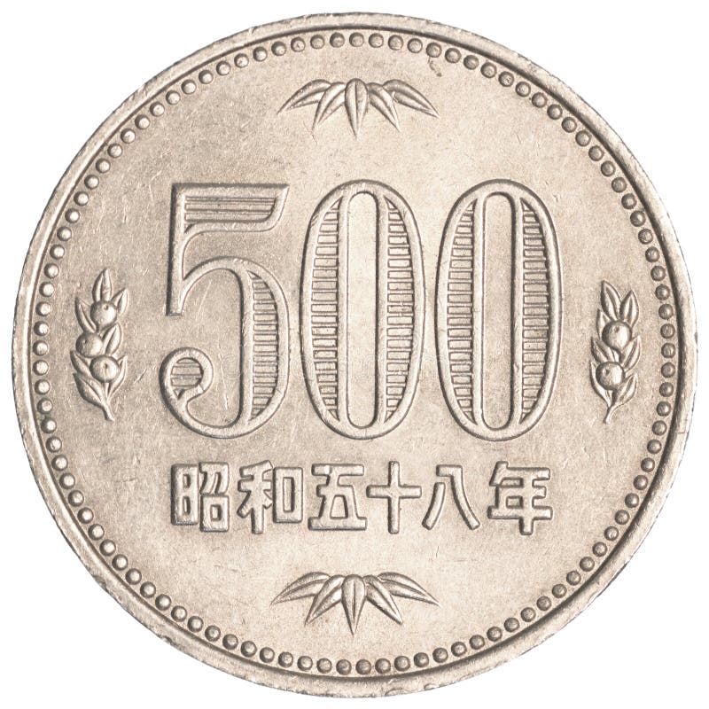 500 Japanese Yens Coin Stock Photos - Free & Royalty-Free Stock Photos ...