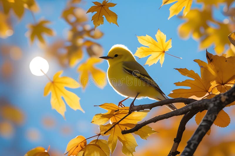 Japanese Zen Garden - Bird on a Perch Stock Illustration - Illustration ...