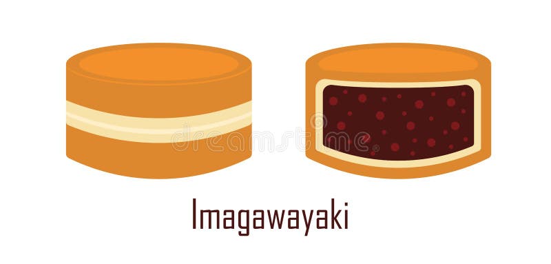 Japanese Sweets Delicious Dessert Imagawayaki. Japanese Style Pancake ...