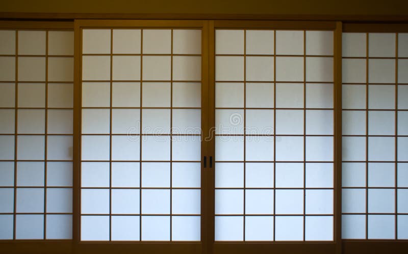 Japanisches Fenster stockfoto. Bild von kyoto, tulpen, vorhang - 12008