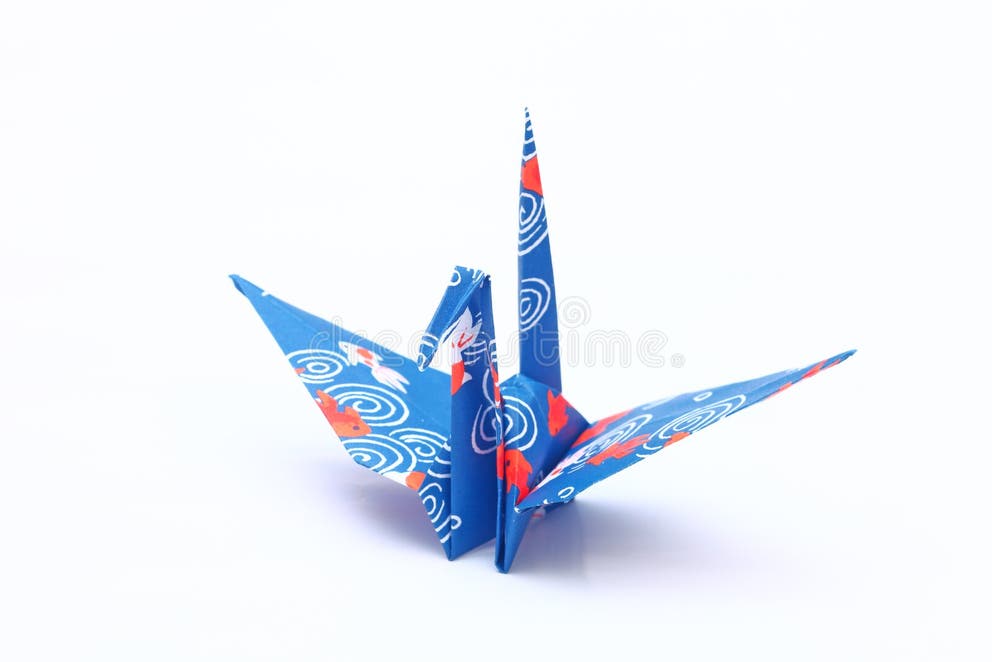 Japansk paper kran arkivfoto. Bild av japan, konst, traditionellt ...