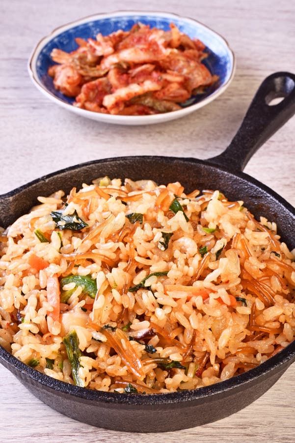 Japchae fried rice stock image. Image of meat, healthy - 207070405