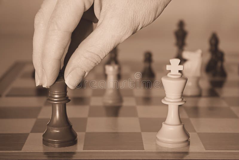 Jaque mate foto de archivo. Imagen de caballero, plan - 23119928