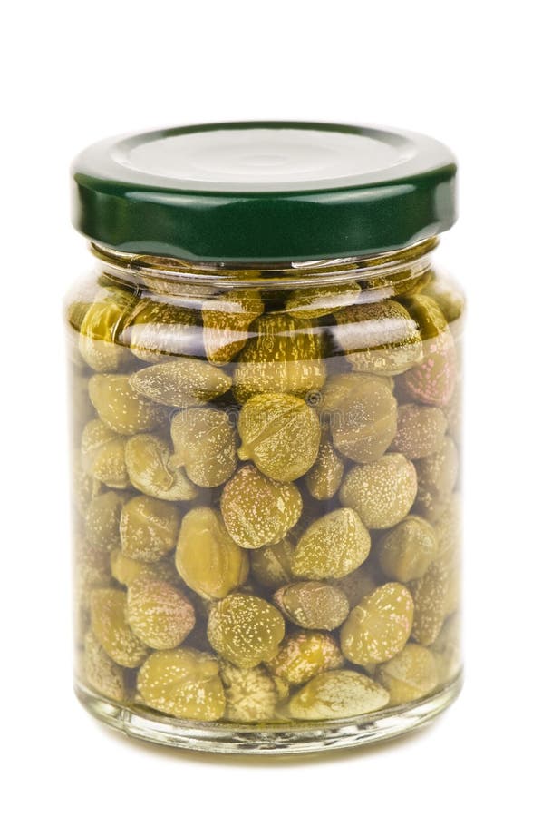 Jar of capers stock photo. Image of kapers, shot, pickled - 30323212