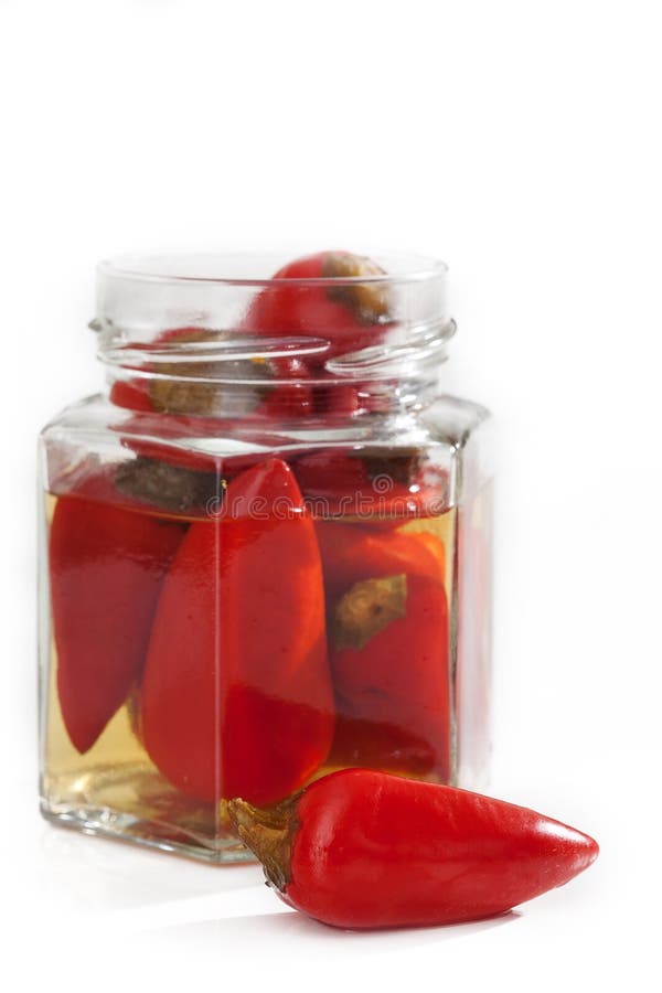 Jar with chilli peppers stock image. Image of spice, vegetable - 37761753
