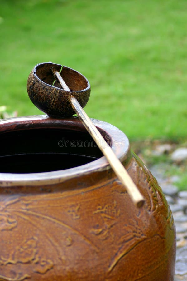Coconut shell lamp stock image. Image of light, invent - 15765333