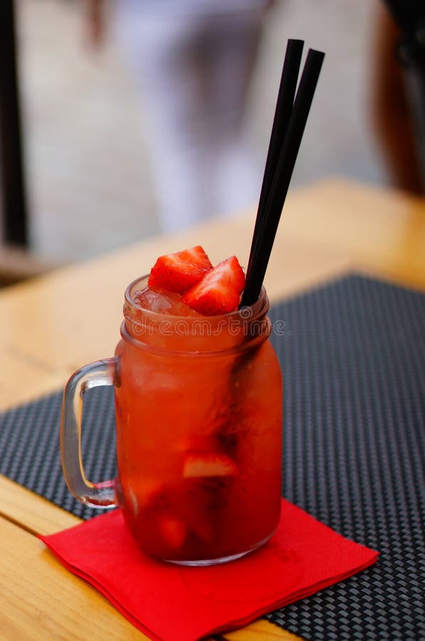 Jar drink stock image. Image of punch, juice, drink, cocktail - 44495311