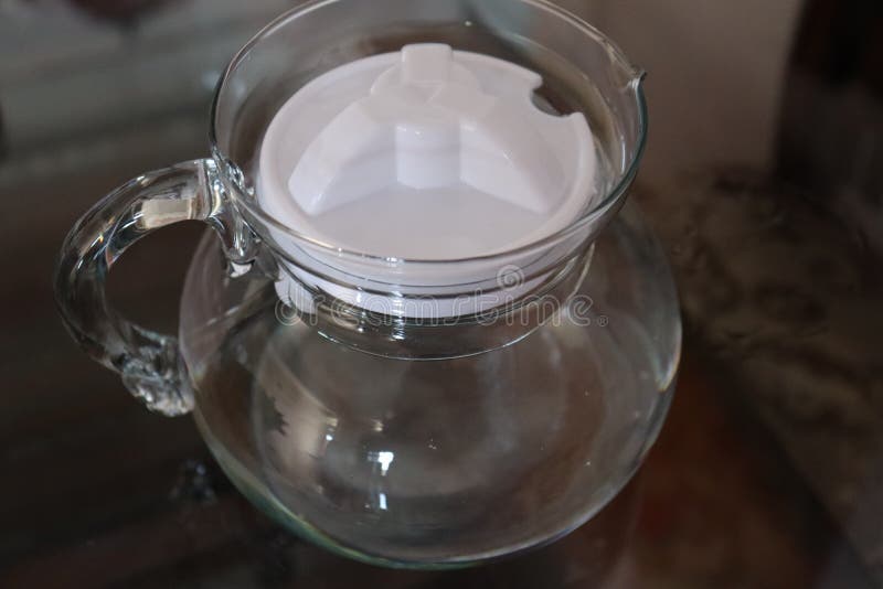 A Jar Full of Water in the Table Stock Image - Image of produce, glass ...