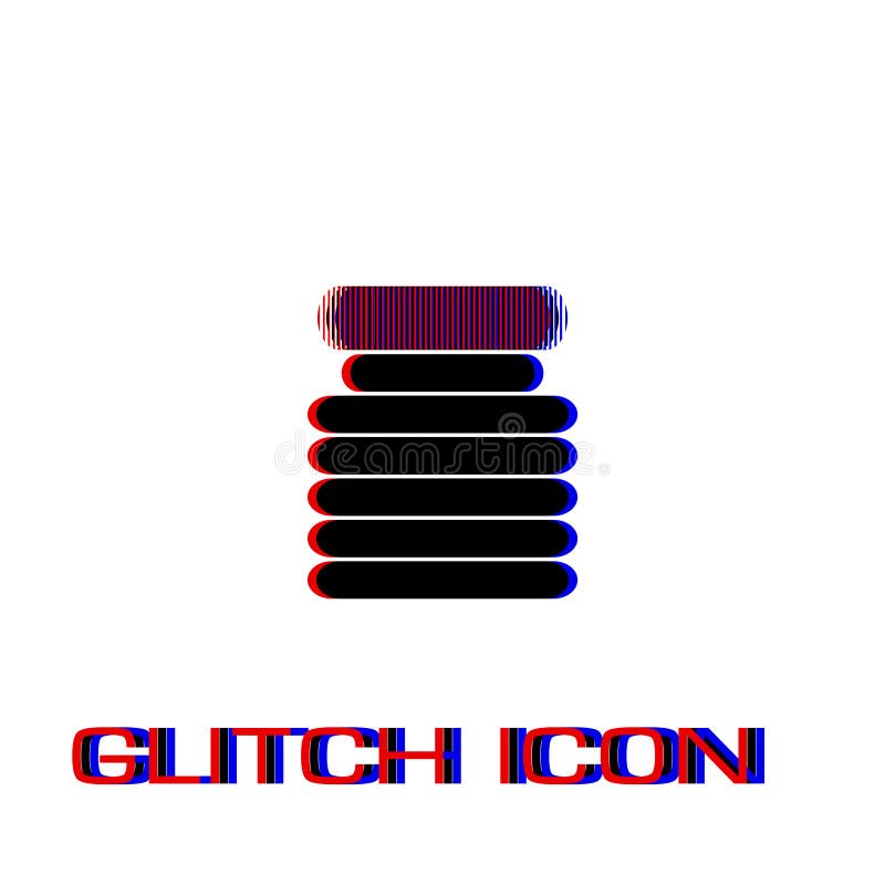 Jar icon flat. stock vector. Illustration of lable, vector - 154902931