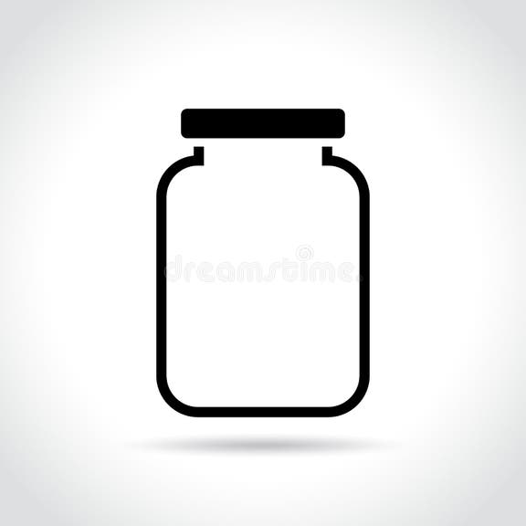 Empty Jar Icon Stock Illustrations – 5,804 Empty Jar Icon Stock ...