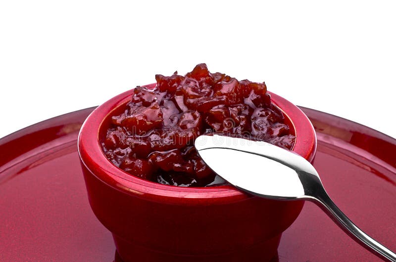 A Jar of Jam with Silver Spoon Stock Image - Image of spoon, dark: 36573949