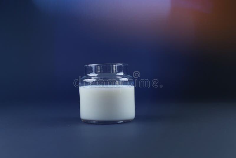 Jar of milk stock image. Image of white, food, background - 78624631
