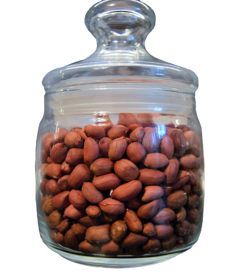 Jar with nuts stock image. Image of ingredient, nuts - 80808655