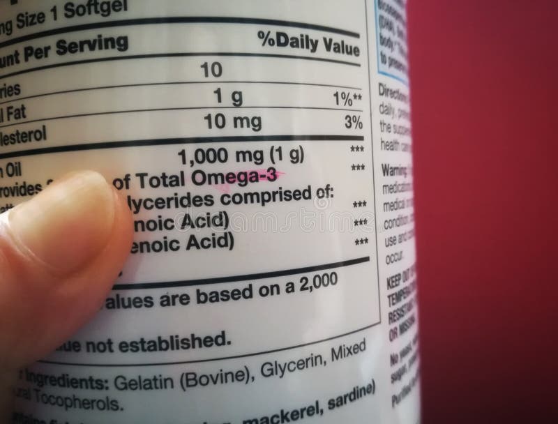 Jar of omega 3 stock photo. Image of health, lifestyle - 110747860