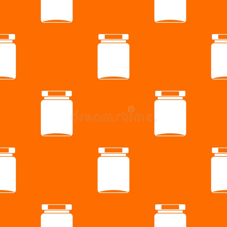 Jar pattern seamless stock vector. Illustration of icon - 100188633